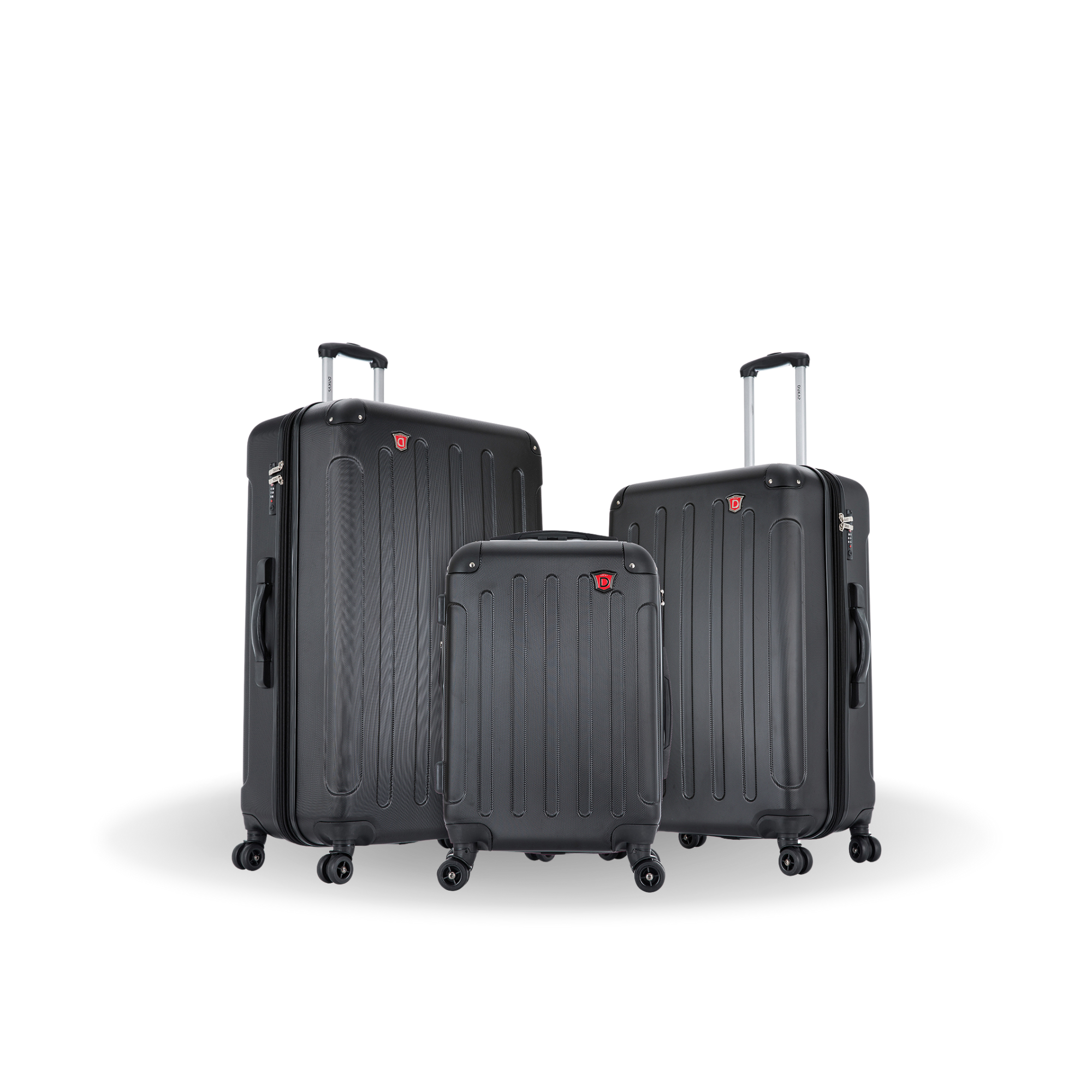 INTELY Smart Luggage Set: 20''/28''/32'' with USB & digital scale – Dukap
